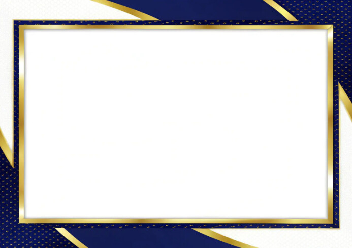 Golden Frame Template | PosterMyWall