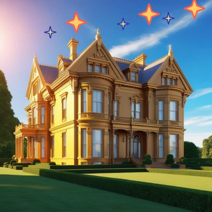 Copy of Golden house | PosterMyWall