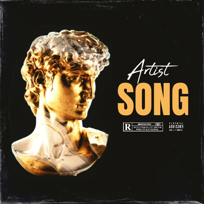 Golden human cover art (1) Template | PosterMyWall