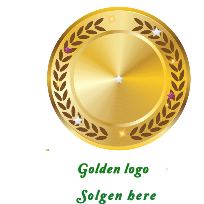 Golden logo Template | PosterMyWall