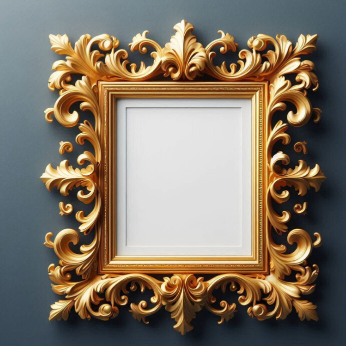 Copy of Golden Maximalist Picture Frame Instagram Post | PosterMyWall