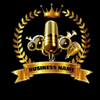 Golden Music logo Template | PosterMyWall