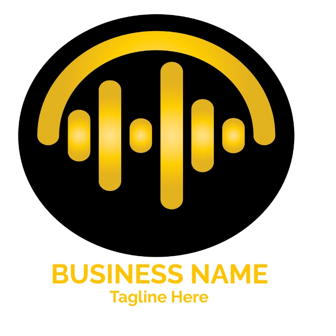 Golden Music logo Template | PosterMyWall