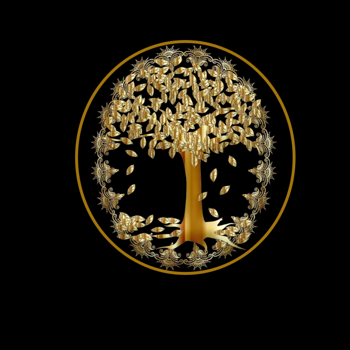 Copy of golden tree logo | PosterMyWall