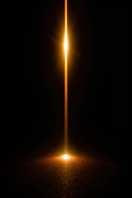Golden Vertical Beam Light Template | PosterMyWall