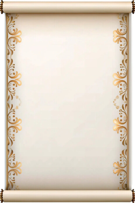 Golden Vintage Scroll Template | PosterMyWall