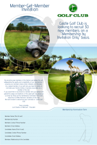 Golf Club Video Advert Template | PosterMyWall