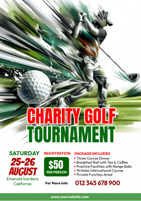 golf competition Golf Tournament Design Template | PosterMyWall