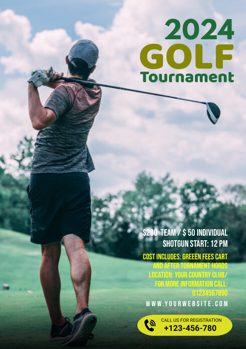 golf day template | PosterMyWall
