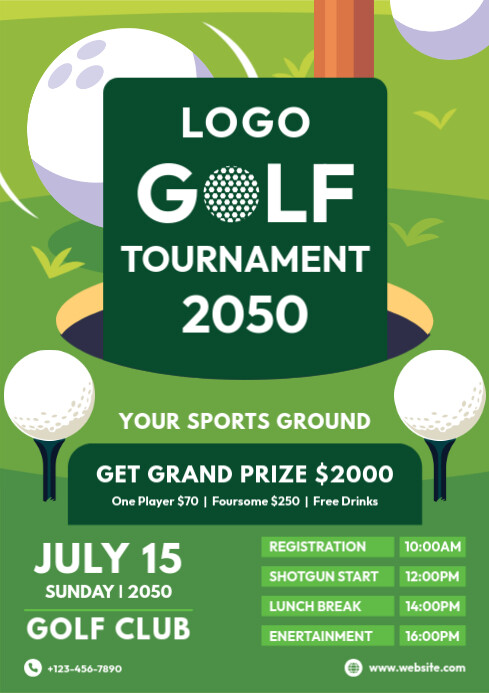 Golf Template | PosterMyWall