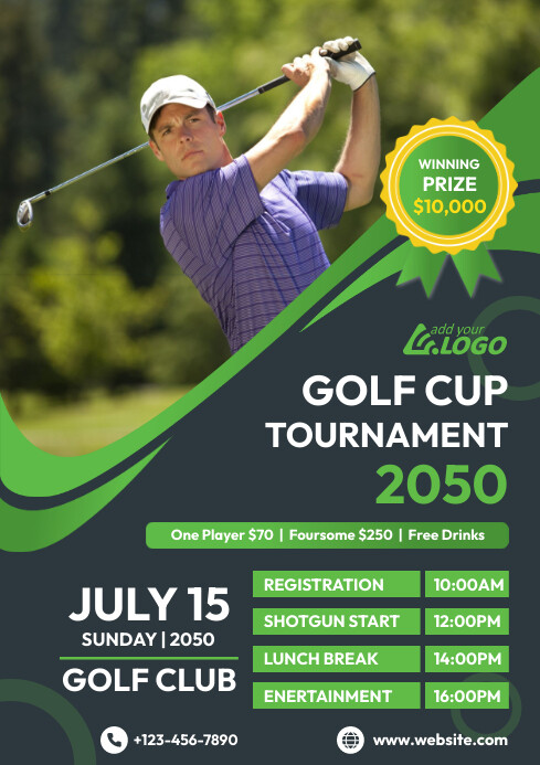 Golf Template | PosterMyWall