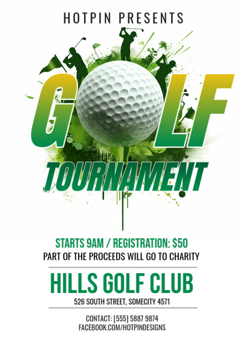 Golf Event Flyer Template | PosterMyWall