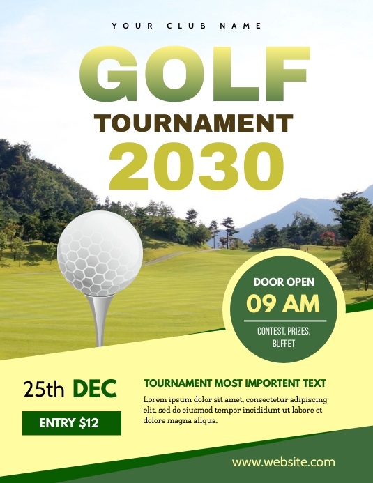 Golf Flyer Template | PosterMyWall