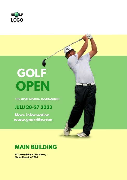Golf Flyer Template | PosterMyWall