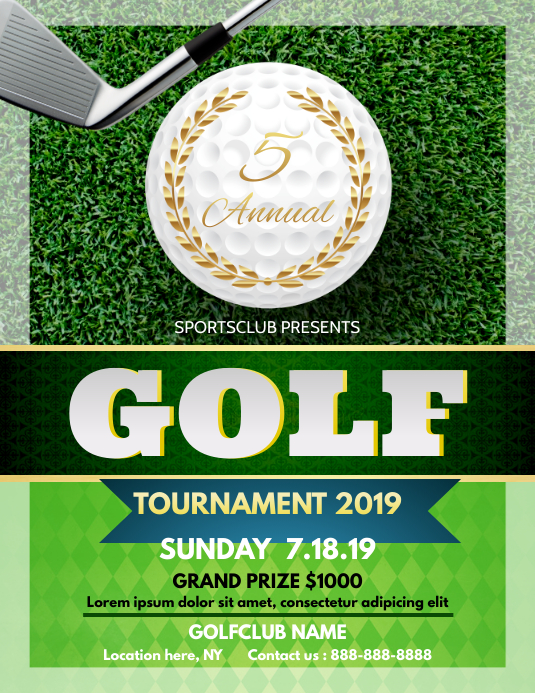 Copy of Golf Flyer | PosterMyWall