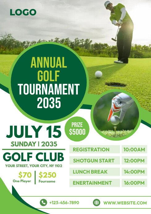 Golf Flyer Template | PosterMyWall