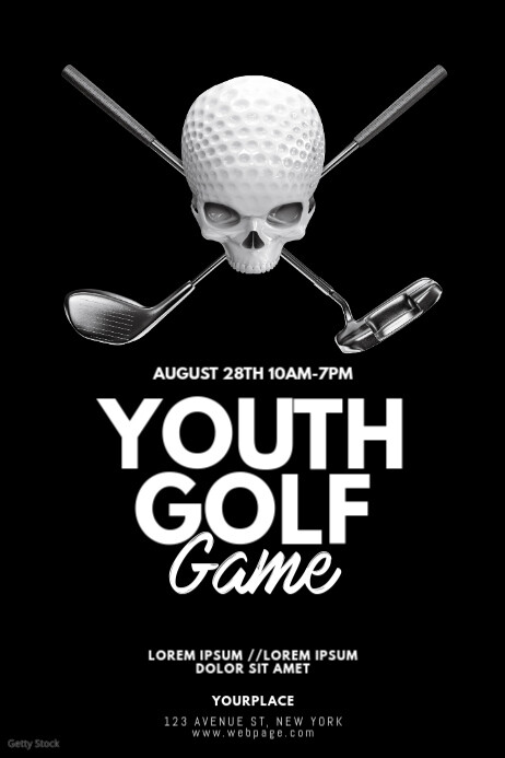 Copy of Golf Game Flyer Template | PosterMyWall