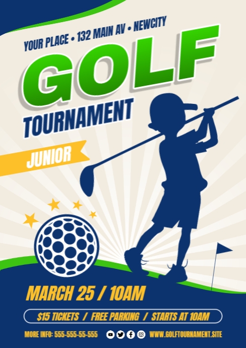 Copy of GOLF KIDS POSTER | PosterMyWall