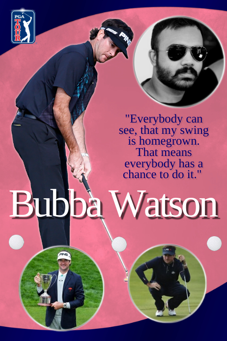 Golf Player Poster | PosterMyWall