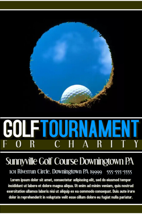 Golf Template | PosterMyWall