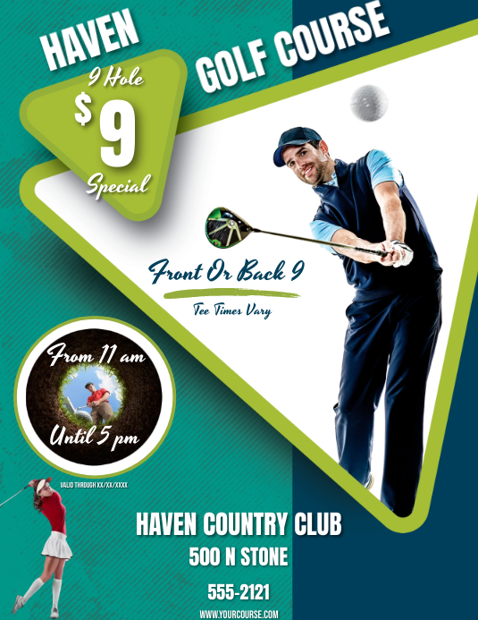 GOLF SPECIAL Template | PosterMyWall