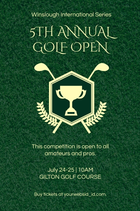 golf template | PosterMyWall