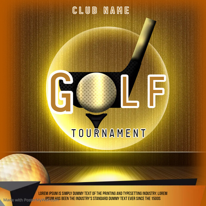 Golf Tournament Template | PosterMyWall