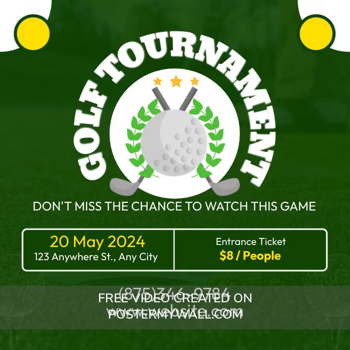 Golf Tournament Template | PosterMyWall