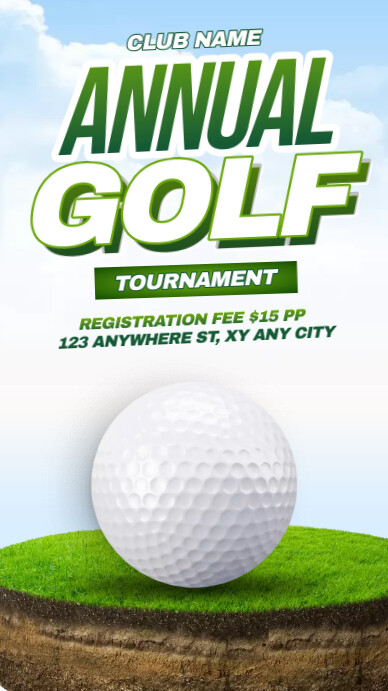 golf tournament Template | PosterMyWall