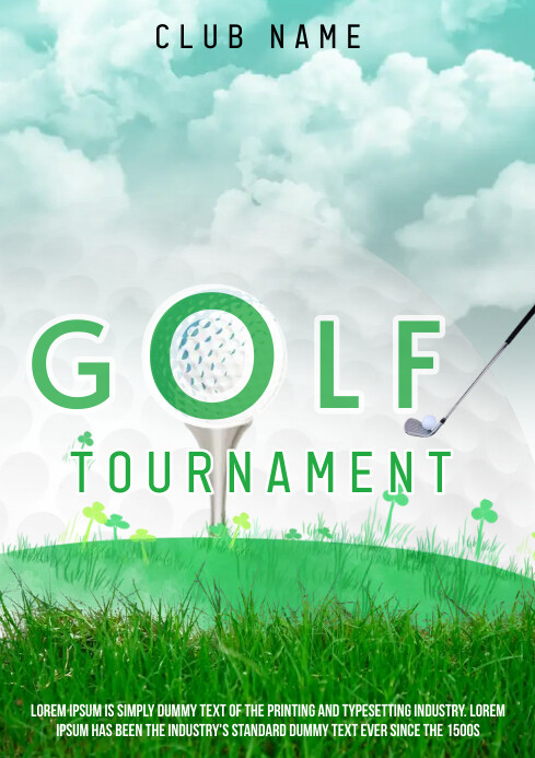 Golf Tournament flyer Template | PosterMyWall
