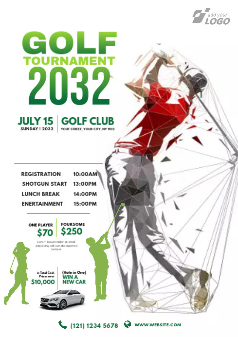 Golf Tournament Flyer Template | PosterMyWall