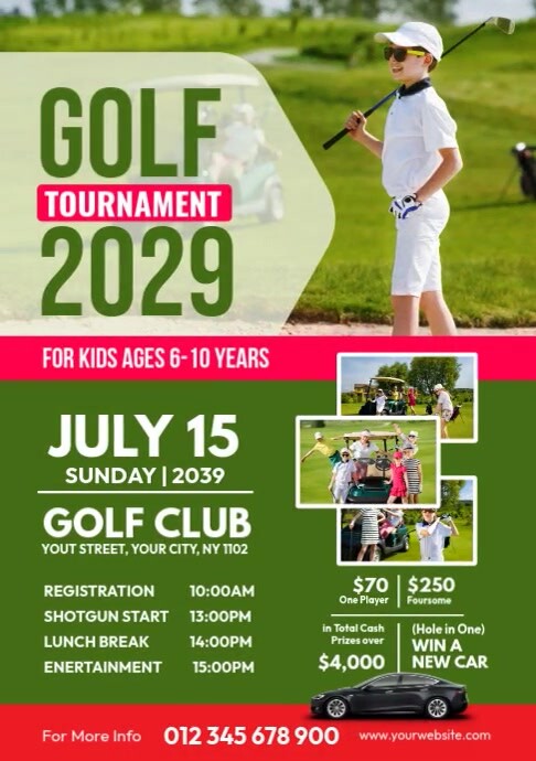 Golf Tournament Flyer Template | PosterMyWall