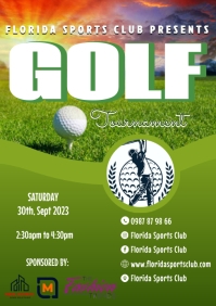 GOLF TOURNAMENT POSTER Template | PosterMyWall