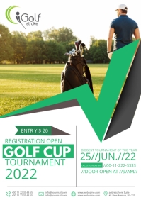 KIDS GOLF TOURNAMENT POSTER Template | PosterMyWall
