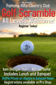 Mini Golf Template | PosterMyWall