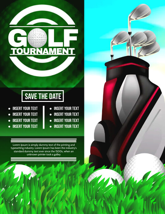 Golf Tournament Poster Template | PosterMyWall
