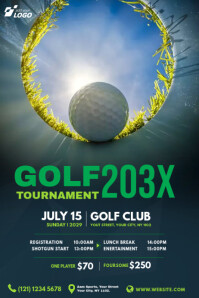 Golf Poster Template Postermywall