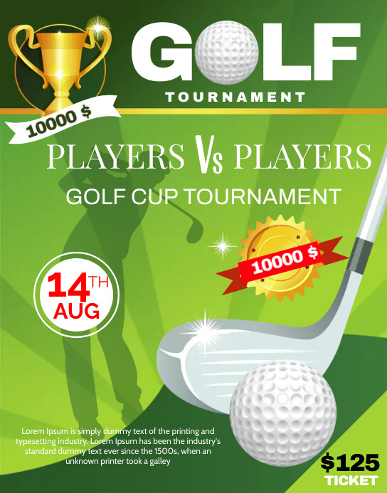 Golf Tournament Poster Template | PosterMyWall
