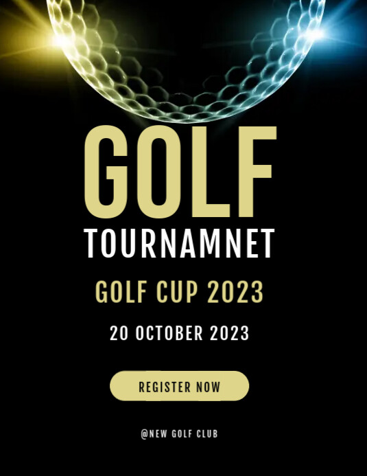GOLF tournament posters Template | PosterMyWall