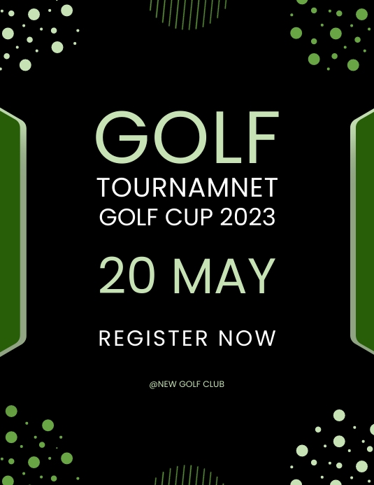 GOLF tournament posters Template | PosterMyWall