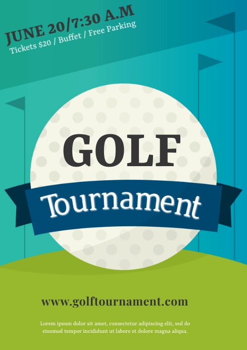 GOLF TOURNAMENT TEMPLATE | PosterMyWall