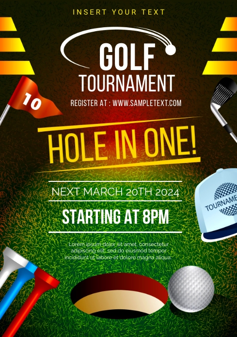 GOLF TOURNAMENT TEMPLATE | PosterMyWall