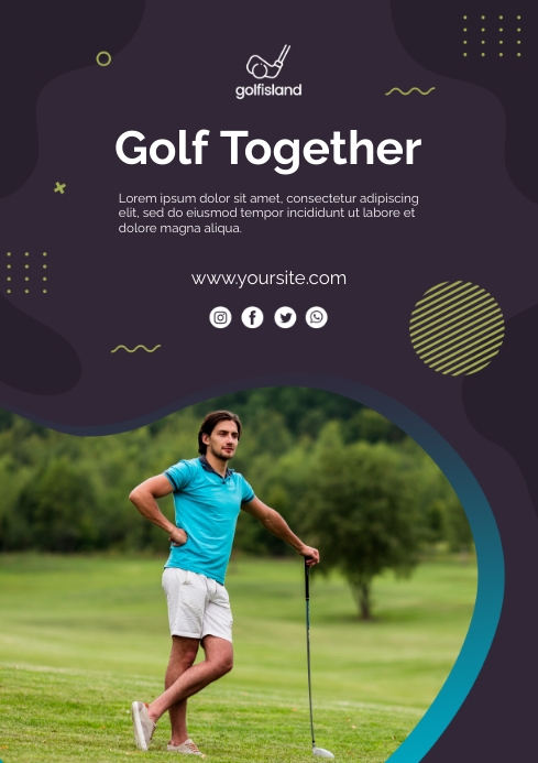 GOLF TOURNAMENT TEMPLATE | PosterMyWall