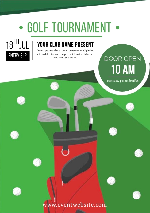 Plantilla de GOLF TOURNAMENT TEMPLATE | PosterMyWall