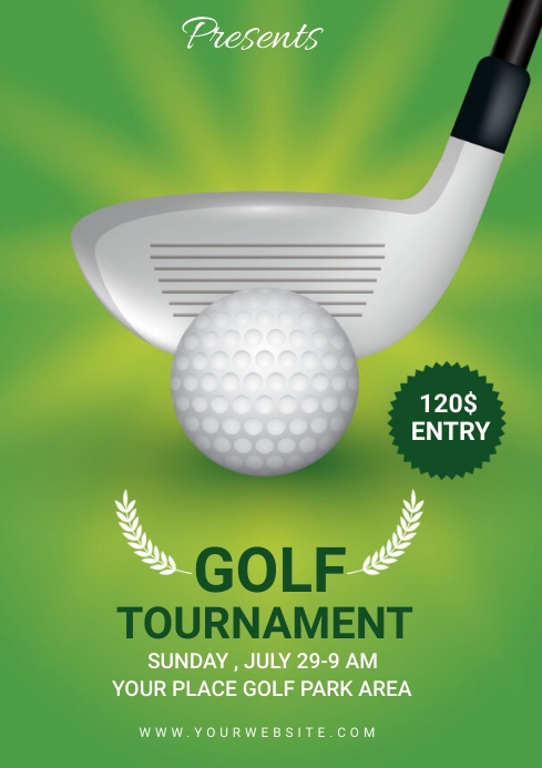 GOLF TOURNAMENT TEMPLATE | PosterMyWall