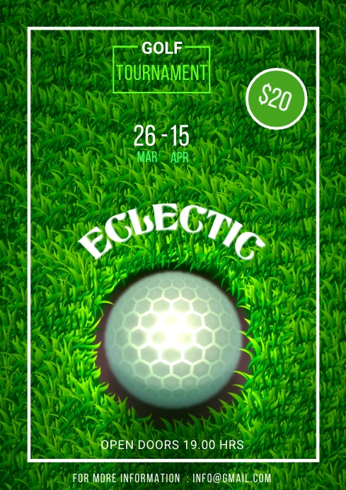 GOLF TOURNAMENT TEMPLATE | PosterMyWall