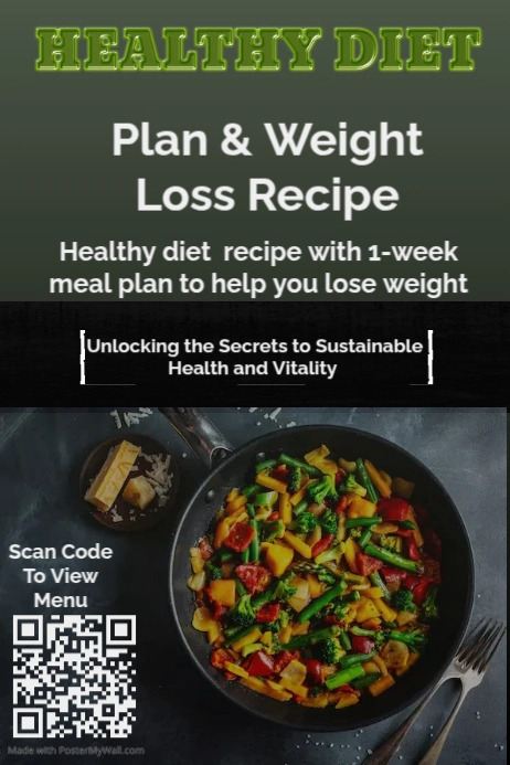 Modèle Golo diet recipe bookcover | PosterMyWall