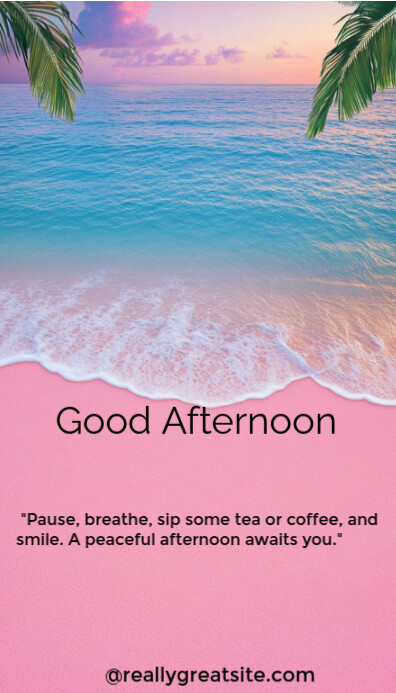 Good Afternoon Template | PosterMyWall