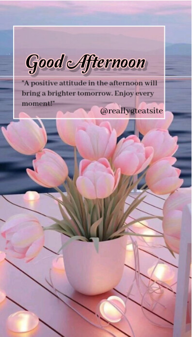 Plantilla de Good Afternoon | PosterMyWall