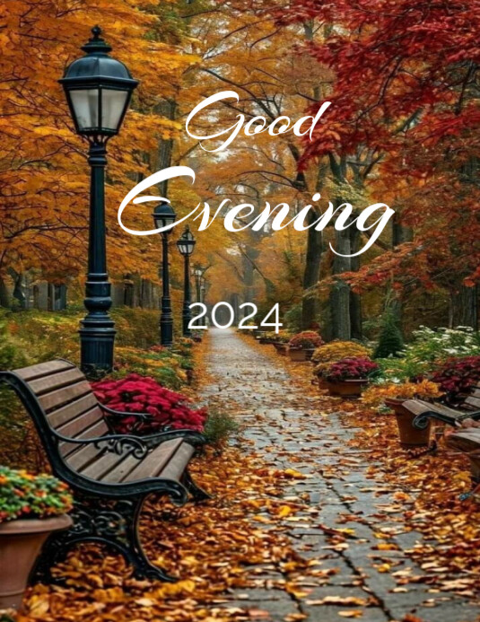 Copy of Good evening | PosterMyWall